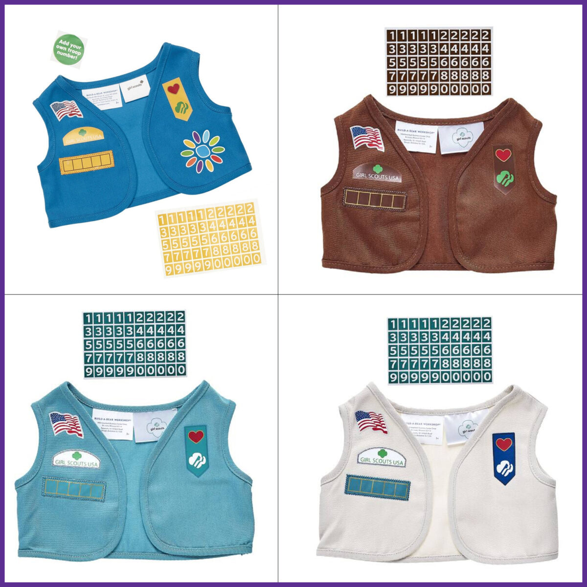 Girl Scouts of Greater Chicago and Northwest Indiana | Build-A-Bear Home Party Kit - 4 Kit ...